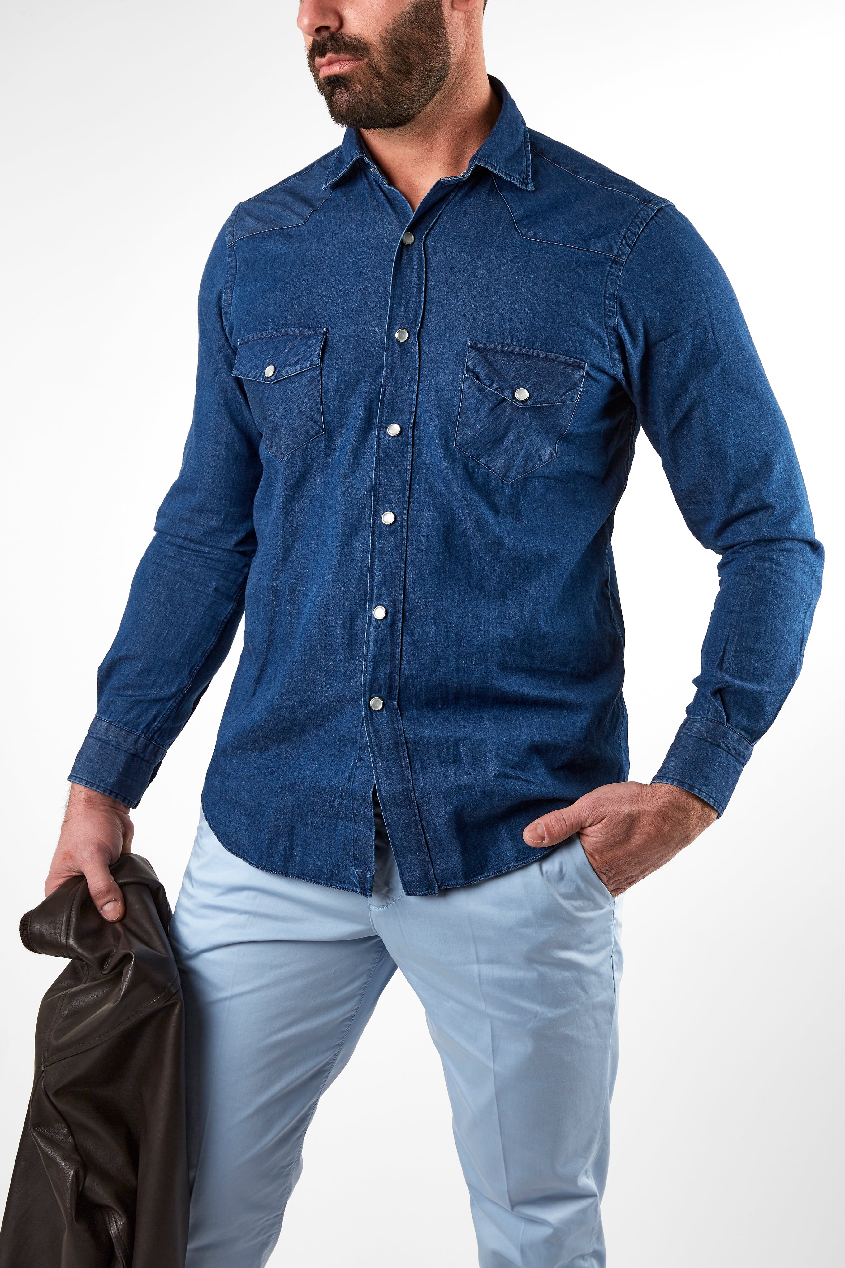 Camicia Denim Modello Texas – Sirmoney